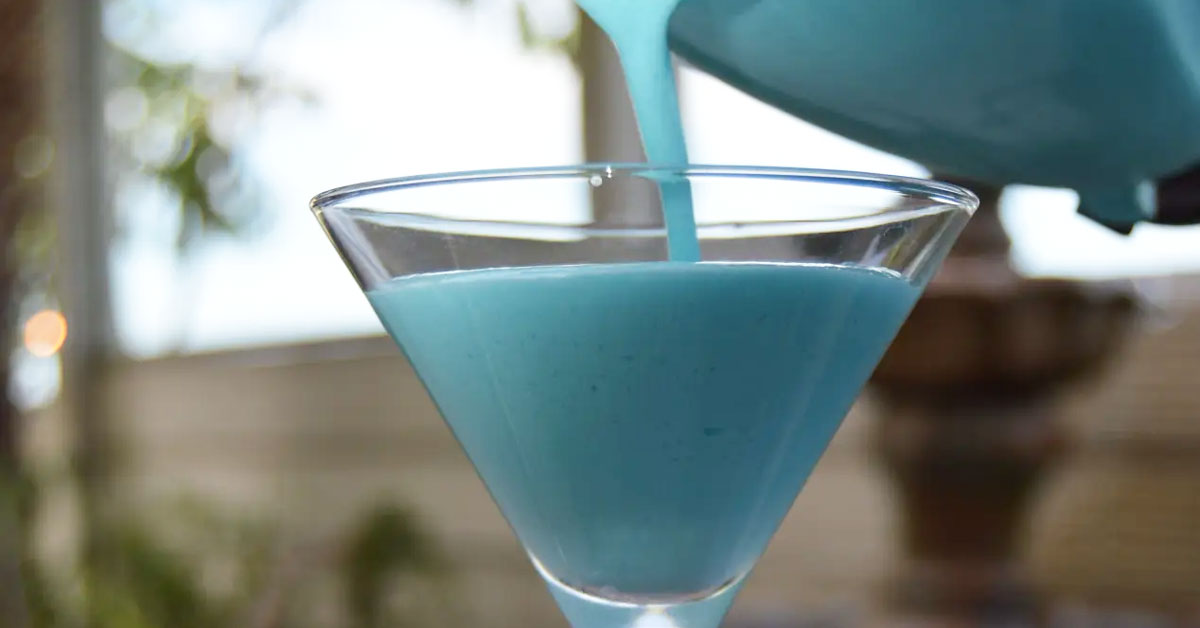 The Blue Moon Cocktail - Our Southern Journey